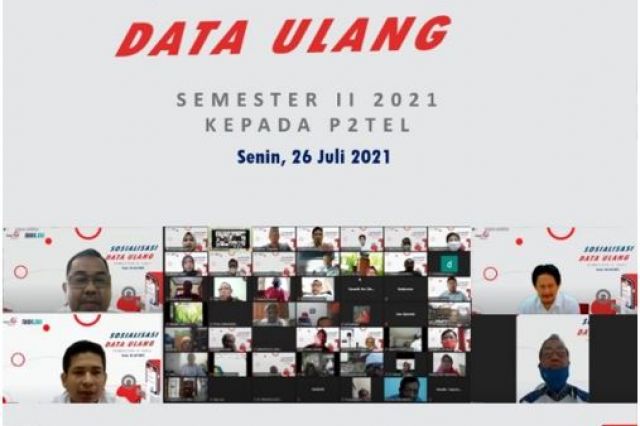 Sosialisasi Data Ulang SM II Tahun 2021 Ke P2TEL
