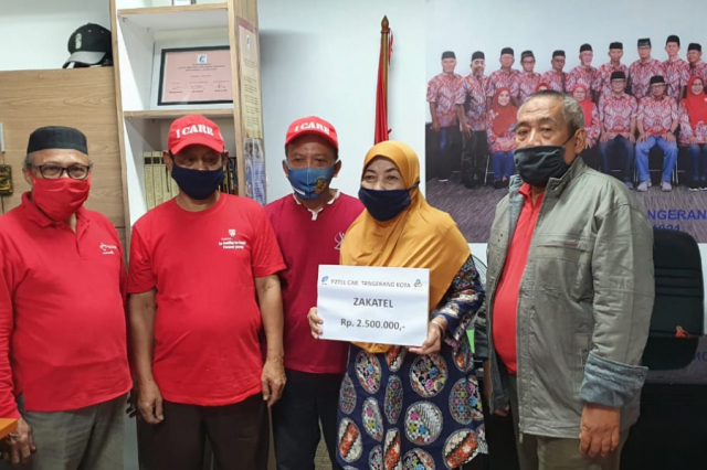 Penyerahan Zakatel PC Tangerang